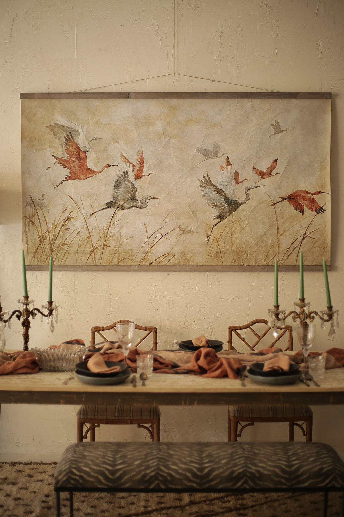 Mural Garzas . ALF/00785DC - Caravasar Home