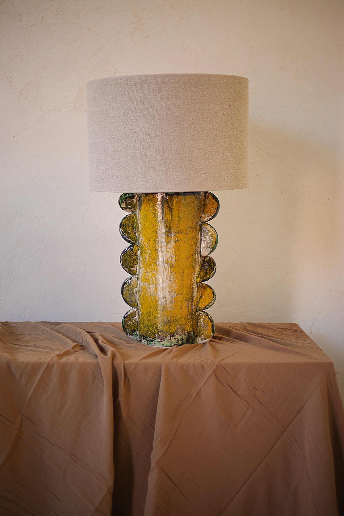 Base lámpara s/m cerámica . IBAS/0023 - Caravasar Home